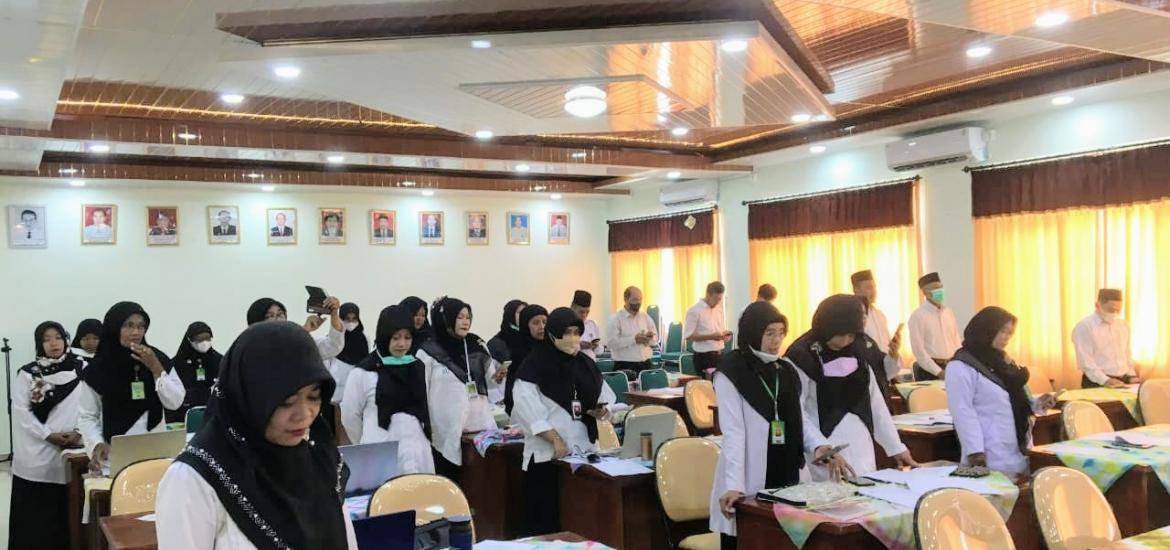 Rapat Dinas Pembagian Tugas Guru MAN 4 Bantul, Kegiatan Pertama di Semester Genap | Kemenag Bantul